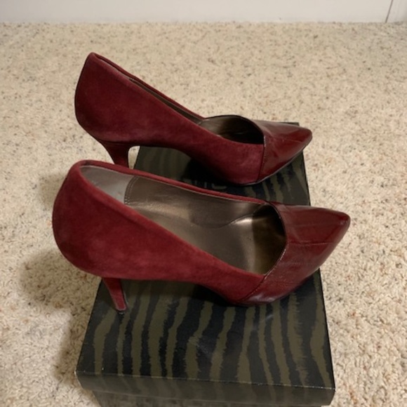 Moda Spana | Shoes | Moda Spana Patsy Burgundy Pumps | Poshmark